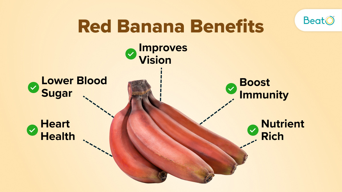 Checkout These Amazing Red Banana Benefits For Better Vision & Good ...